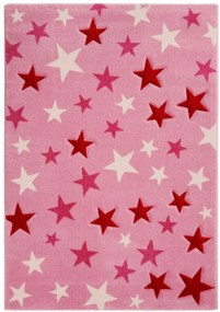 Koberec DIAMOND PINK STARS