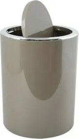 MSV KAMAKA výklopný odpadkový koš 6 L šedohnědý / plast
