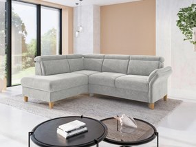 XXXLutz ROHOVÁ SEDAČKA, textil, světle šedá Sit & More - Sedací soupravy - 00014402575L