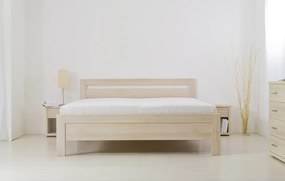 BMB Postel Karlo Klasik ostrá - imitace dřeva Dekor: Bílá, Rozměr: 140 x 200 cm
