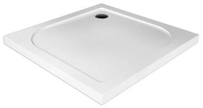 Polimat Čtvercová akrylátová sprchová vanička Tenor 80x80 (90x90) Barva: Bílá, Rozměry (cm): 90x90
