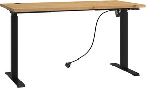 ADRK Furniture Nastavitelné psací stůl MALLO DE-MAL-G