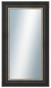 DANTIK - Zarámované zrcadlo - rozměr s rámem cca 50x90 cm z lišty GREECE černá (2641)