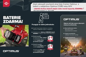 CRAMER OPTIMUS PHT32 - AKU teleskopický plotostřih