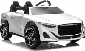 Dětské elektrické autíčko Bentley Batur kabriolet bílé