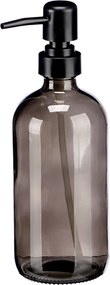 Arte Regal Dávkovač na jar/mýdlo/šampón/kondicionér - 0,5l, černé sklo