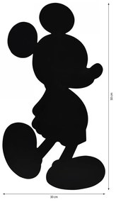 Nástěnná dekorace s led osvětlením Mickey Mouse růžová