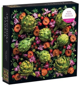 Galison Puzzle Artyčokové květy 500 dílků