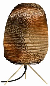 Stolní lampička Ebey z recyklovaného kartonu Dekor: Přírodní
