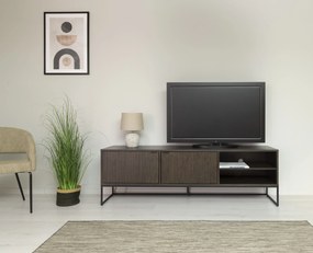 TENZO Dřevěný TV stolek BALI hnědý 9001542920