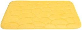 BO-MA Koupelnová předložka 0133 yellow BARVA: Žlutá, ROZMĚR: 50x80 cm