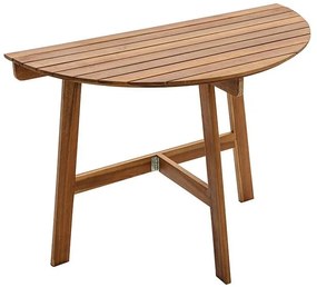 Sunfun Diana Balkonový stůl sklopný, 100 × 50 × 74 cm, dřevo z akácie, ocel