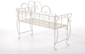 Zahradní lavička GS11173499 - Krémová antik