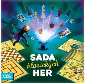 Sada klasických her / Soubor her / 100 her / 3 herní plány / šachové f
