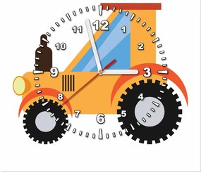 Gario Obraz s hodinami Traktor Rozměry: 30 x 30 cm