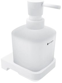 Nimco Dávkovač tekutého mýdla, pumpička mosaz MAYA bílá - MAB 29031C-T-05