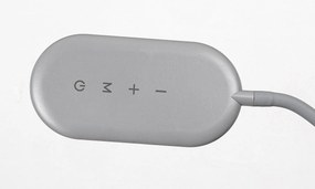 Rabalux Šedá stojací LED lampa Adelmo 10W CCT 74010