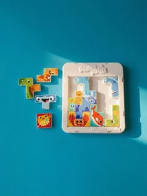 Sinsay - Puzzle se základní deskou a motivem vodních zvířat - modrá
