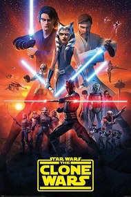 Postershop Plakát - Star Wars: The Clone Wars (The Final Season)