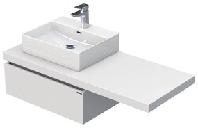 Intedoor Desk New skříňka s umyvadlem na desku DE 54 120 L STORM 1Z Barva: A3396 Antracit Mat