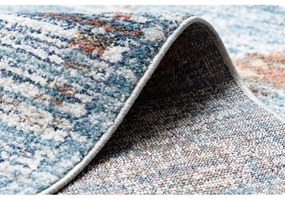 Moderní koberec BELLE BF13C modrý / béžový střapce velikost 140x190 cm | krásné koberce cz