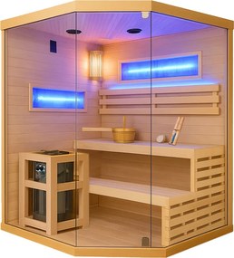 BPS-koupelny Finská sauna Relax  150x150, 4-5 osob
