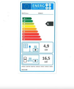 Krbová kamna s výměníkem Ambasador ROMA E Beige