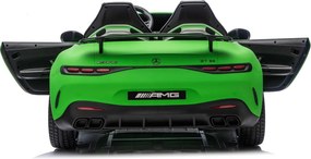 LEAN CARS Elektrické autíčko Mercedes GT63 AMG DK-GT63 24V LCD matné zelené