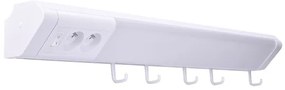 Solight LED kuchyňské svítidlo, 2x zásuvka, vypínač, 10W, 4100K, 51cm