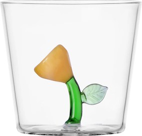 Ichendorf Milano designové sklenice na vodu Botanica Tumbler Amber Flower