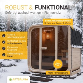 Artsauna Venkovní sauna Cube Fjora M