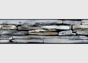 Samolepící bordura na zeď Kameny | 5 m x 13.8 cm | DWB8209