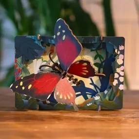 EscapeWelt 3D dřevěné puzzle Motýl / Obtížnost: lehká / od 8 let