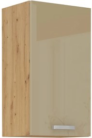 STOLARz 40 cm skříňka horní jednodveřová ARTISAN Barevné provedení ARTISAN: Cappuccino lesk