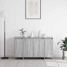 Servírovací skříň Šedá Sonoma 135 x 41 x 75 cm Kompozitní dřevo 3333891