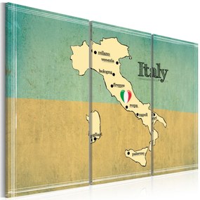 Obraz - Heart of Italy - triptych