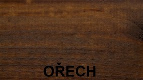 Krajča Dřevěná zahradní sestava SIENA - 4 díly, polstry v ceně Povrchová úprava: Ořech