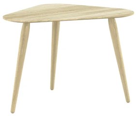 Odkládací stolek Play Organic z dubového masivu- Ø60 Rozměry:: 60x44cm, typ dřeva:: přírodní dub