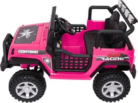 Elektrické autíčko Jeep BEAST 4x4 růžové