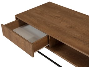 Konferenční stolek Damien (ořech + černá). 1089263