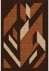 Kusový koberec Kanas skořicový 133 x 190 cm