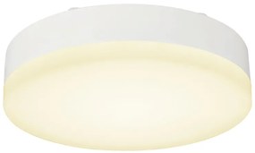Stropní/nástěnná lampa Straight bílá Rozměry: Ø  28 cm, výška 6 cm