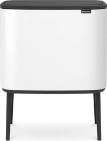 Bílý dotykový ocelový odpadkový koš 36 l Bo Touch Bin – Brabantia
