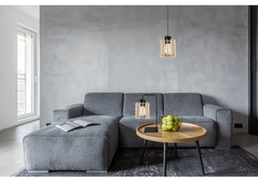 Stolní lampa TIMBER 7, 1x dřevěné stínítko