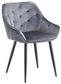 Halmar jídelní židle K4876 barevné provedení šedá