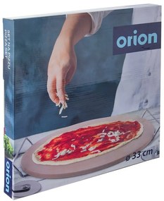 Orion Kámen na pečení kamenina/drát+kráječ pr. 33 cm