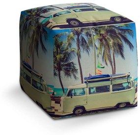 Sablio Taburet Cube Veterán na pláži: 40x40x40 cm