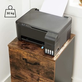 Spisový kontejner se 2 šuplíky, kolečkový kancelářský spisový kontejner