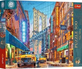TREFL Puzzle Premium Plus Tea Time: Výhled na most v Manhattonu / 500