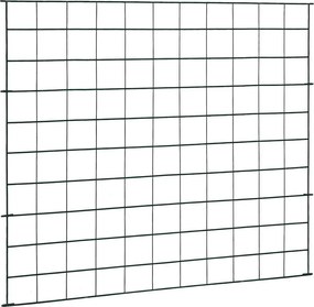 Zahradní plot 77,5 x 64 cm zelený 146102